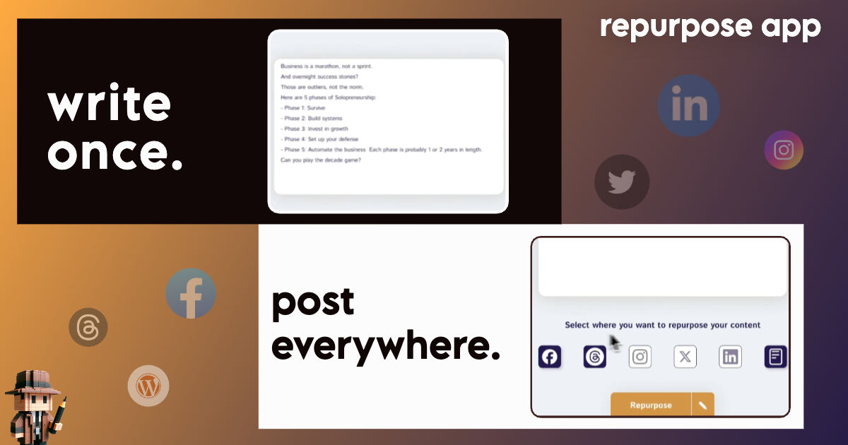 Repurpose App